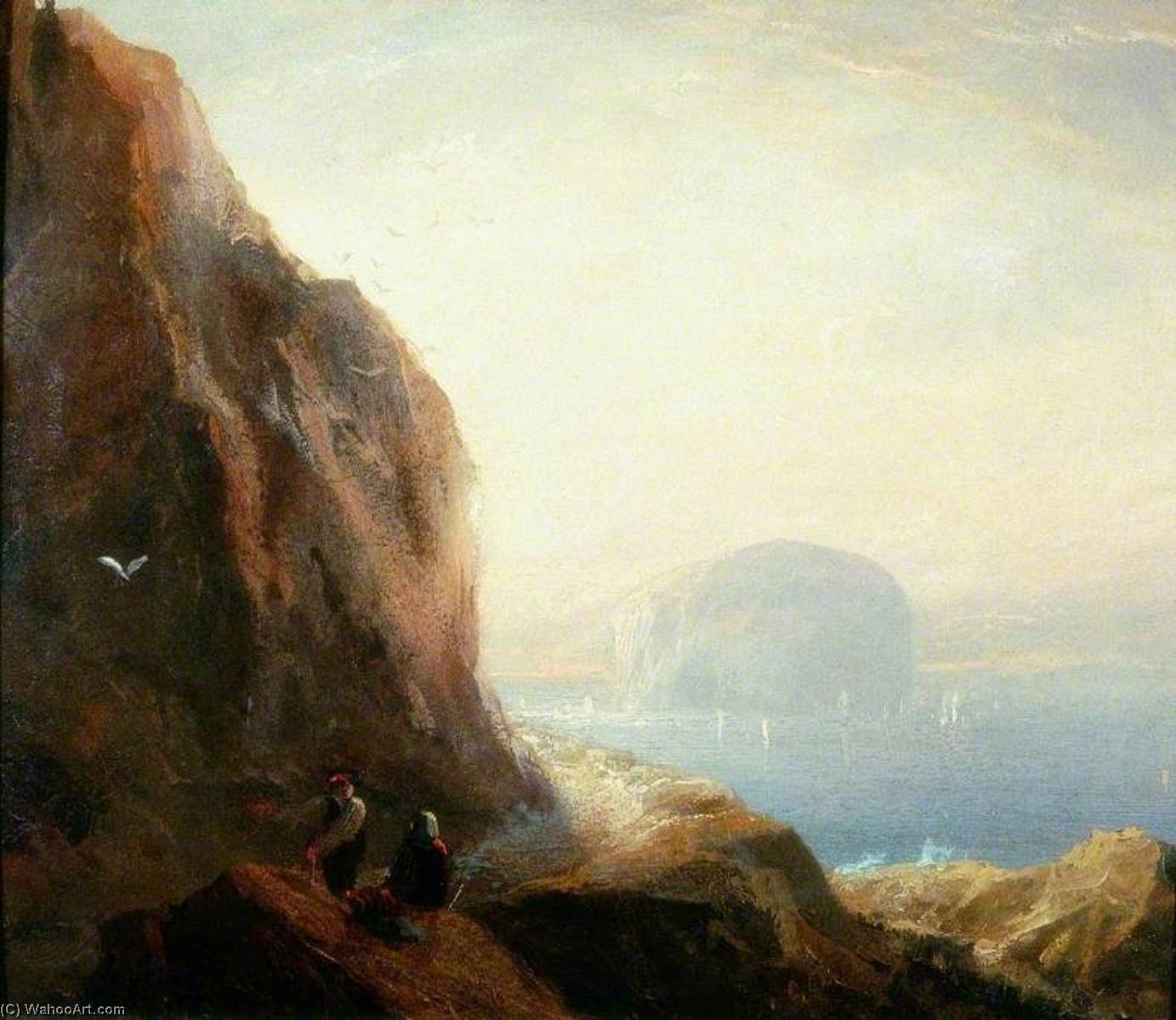 Adquirir Reproduções De Pinturas The Bass Rock, 1830 por George Balmer ...
