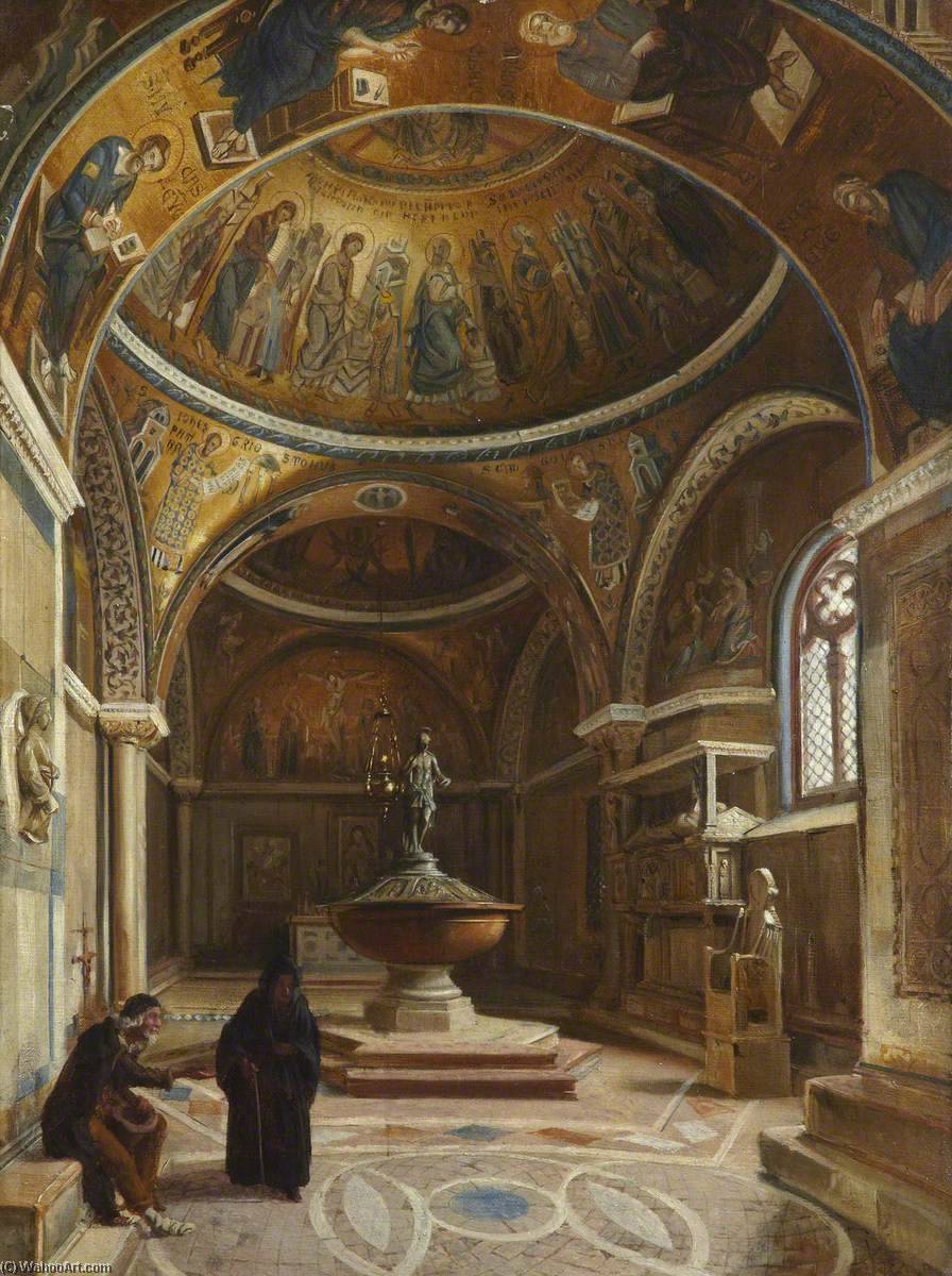 Obter Gravura De Qualidade De Museu Interior de San Marco, Veneza, 1845 por Thomas Stuart Smith ...