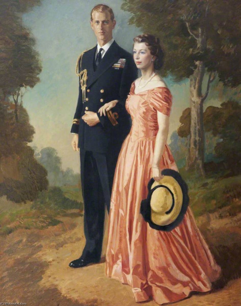 Ordem Reproduções De Arte Sua Alteza Real a Princesa Isabel (n.1926), e ...